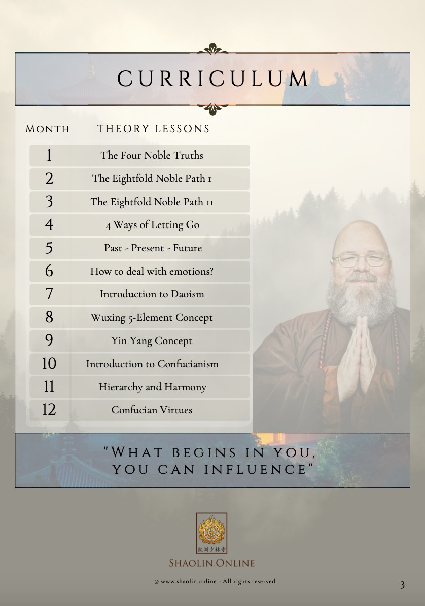 Official 12-Month Shaolin Online Training · Shaolin Temple Europe ...